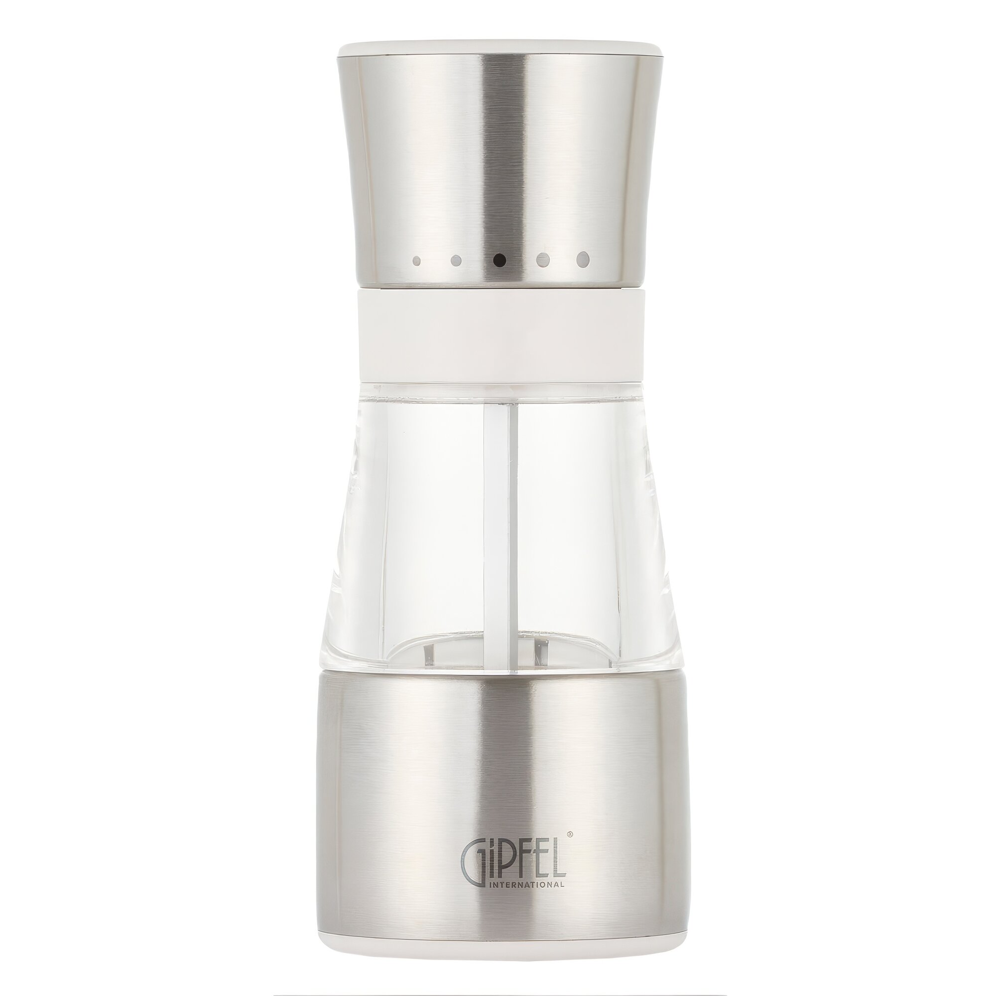 Мельница для специй Gipfel Toledo 50706, нержавеющая сталь/пластик, серебристый