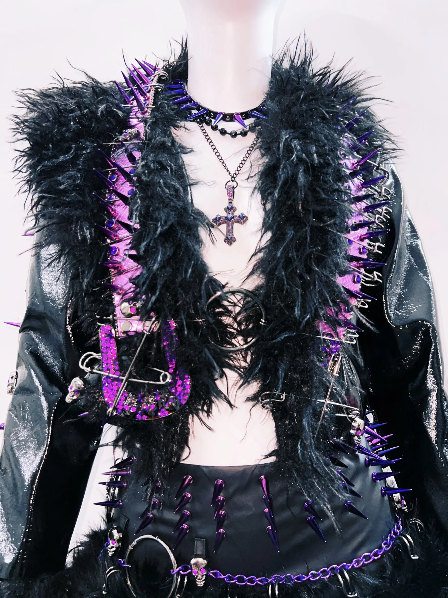 Куртка кожаная