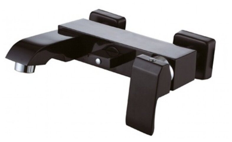 KORDI Black Line Edition KD 18204 - D57 Black/Chrome Смеситель для ванны, чёрный