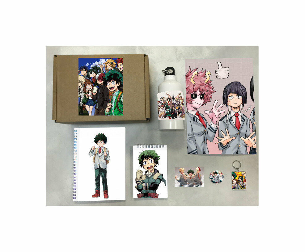 Бокс GOODbrelok принт "Моя геройская академия, Boku no Hero Academia" - BHA0006