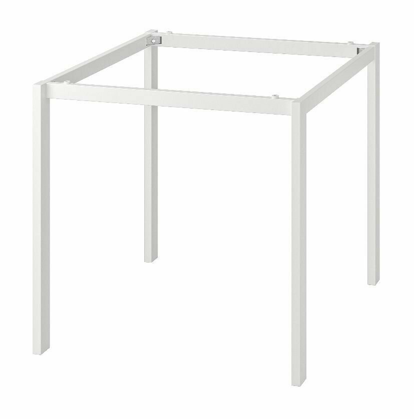 Подстолье для стола икеа мельторп , 75х75 см, белый