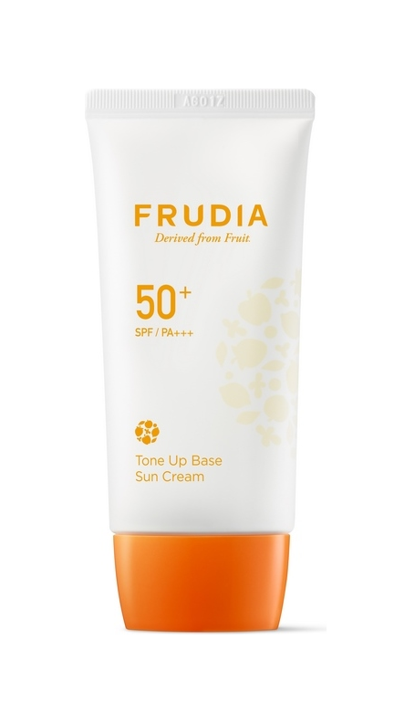 Солнцезащитная база под макияж SPF50+/PA+++ Frudia Tone Up Base Sun Cream, 50 гр