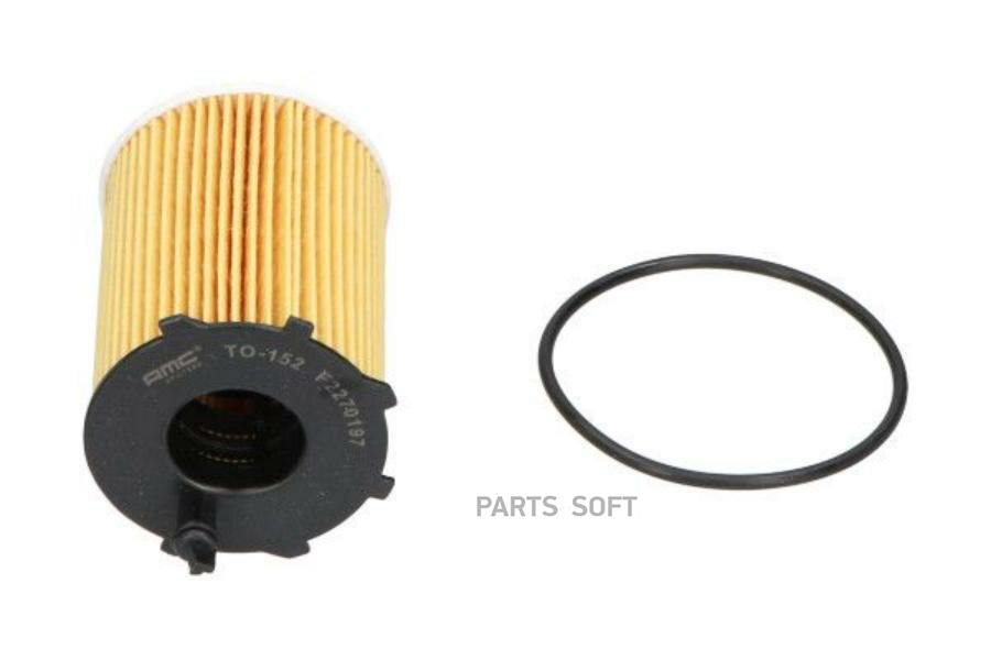 TO152 AMC Фильтр масляный PEUGEOT/CITROEN 1.4D-2.0D 01-
