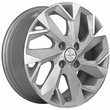 Диск Khomen Wheels KHW1402 5.5x14 4x98 ET35 Dia58.5 F-Silver-FP