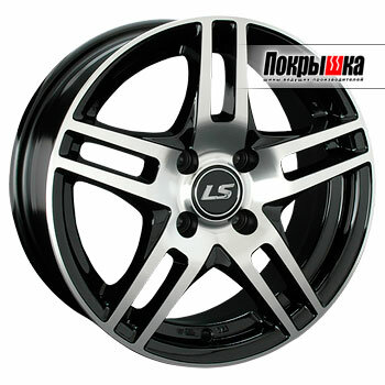 Диски литые LS Wheels LS-281 6.0х14/5х100 D57.1 ET35.0, BKF