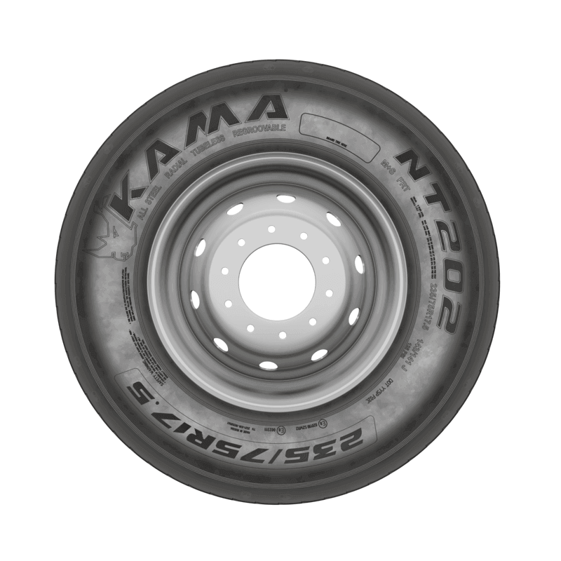 Шина грузовая Кама NT-202 235/75 R17.5 143/141J Прицепная ось цельнометалическая