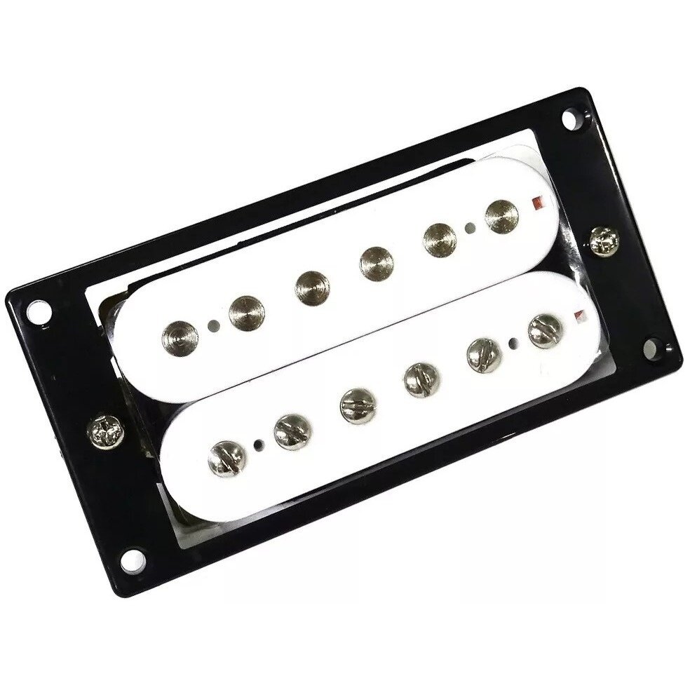 Звукосниматель хамбакер нековый, Belcat BH-23ANeck-WH, белый