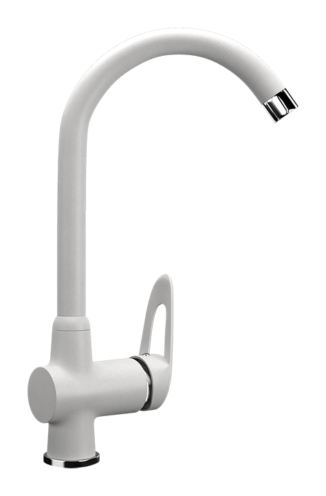 Смеситель для кухни U-006, Молоко-341