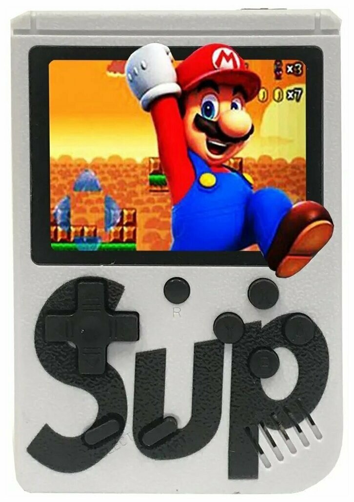 Портативная игровая приставка / Игровая консоль / SUP Game Box 400 in 1 / Белый