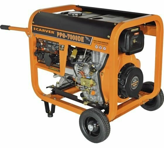 Генератор дизельный Carver PPG-7000 DE