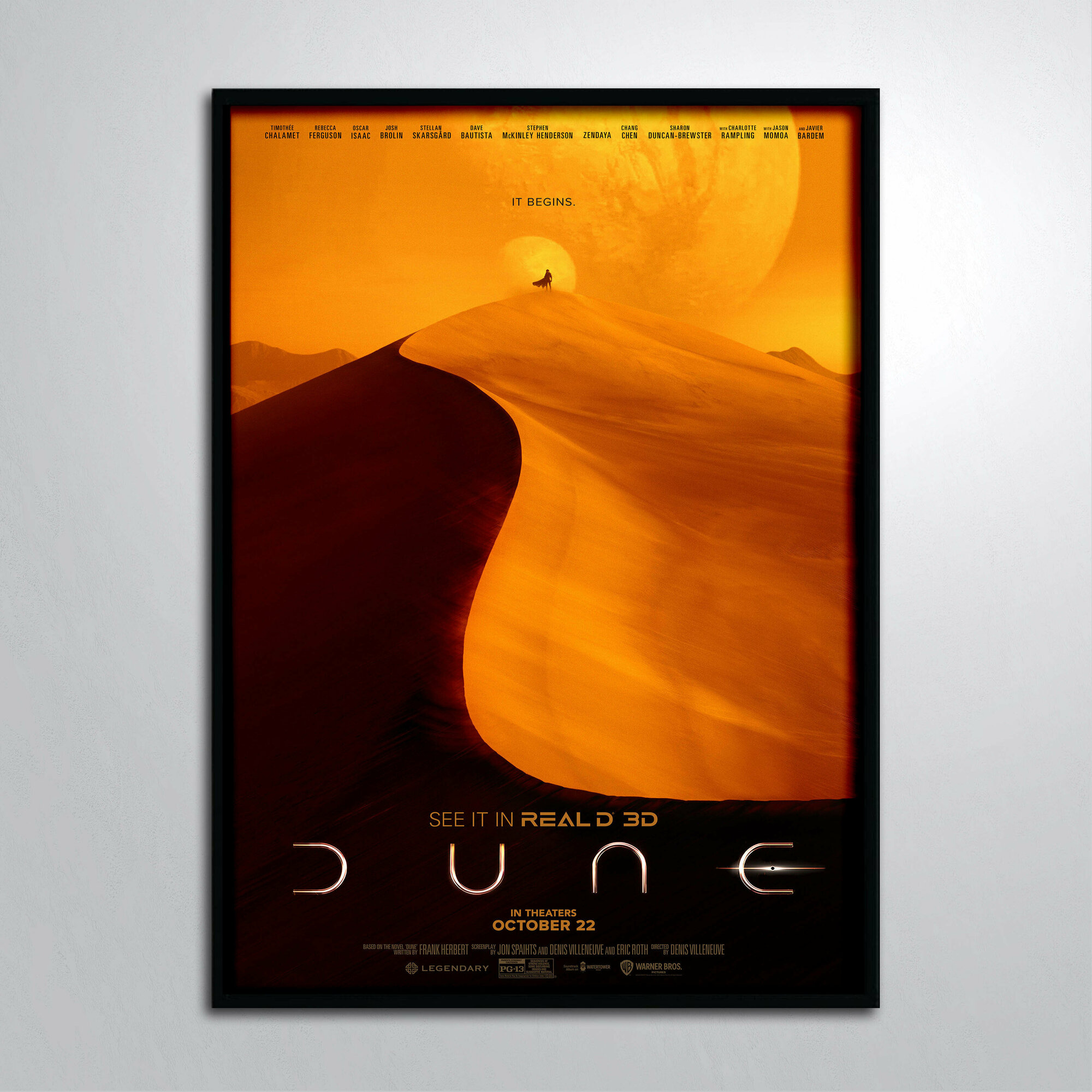 Постер без рамы/Дени Вильнёв Дюна Пустыня Аракиса Dune: Part One (А2/420х594)