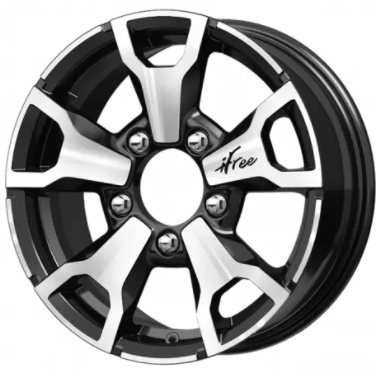 Колесный диск iFree Тайган 6x16 5*139.7 ET40 DIA98.1 Блэк Джек