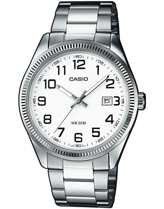 Наручные часы CASIO Collection, белый/серебряный — фото 1
