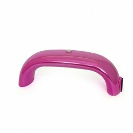 Jessnail Лампа для сушки геля, гель-лака, акрила мини LED Темно-розовая