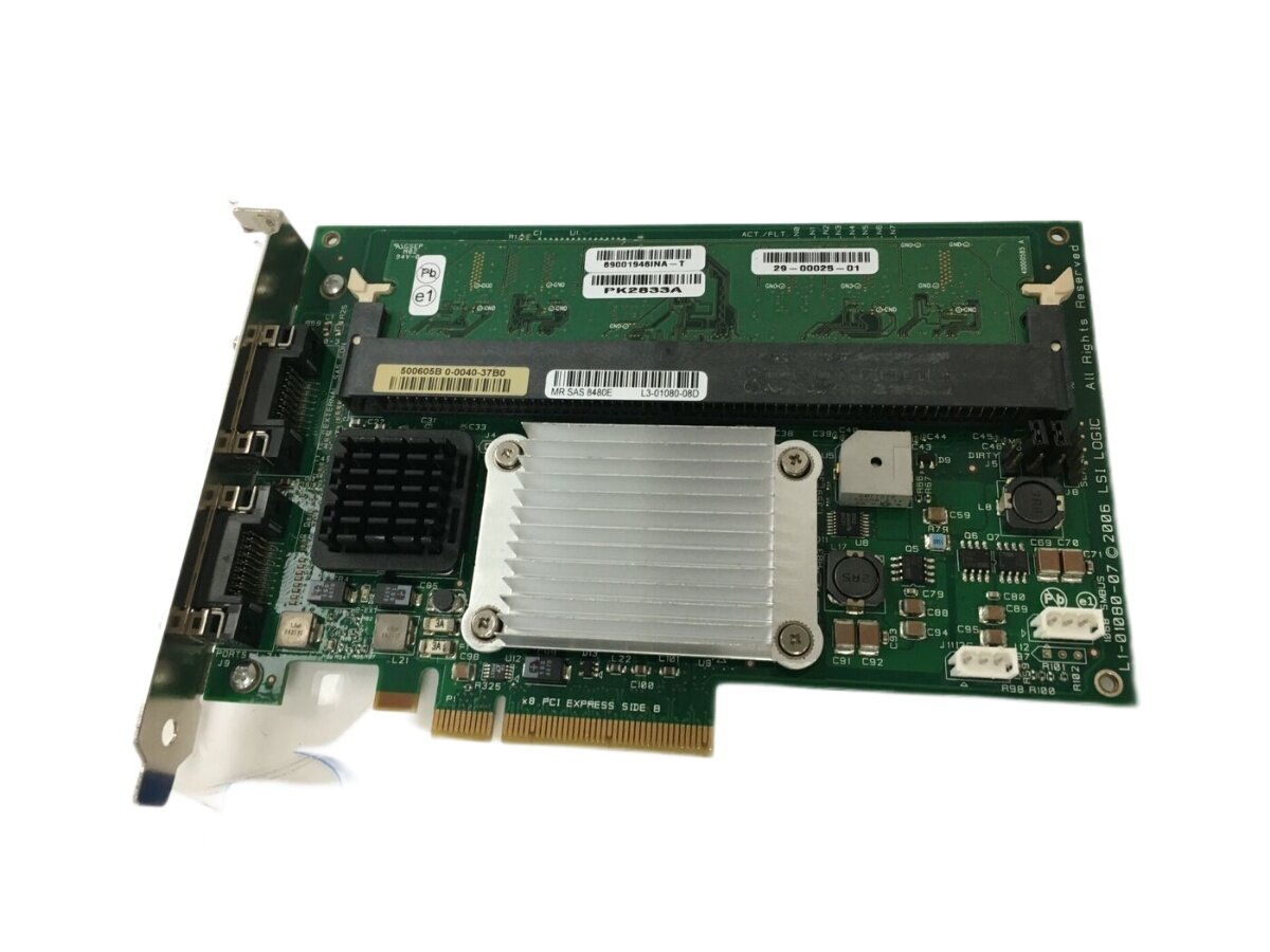 Контроллер LSI MegaRAID 8480E 256MB PCI-E 8x1.0 L3-01080-11A