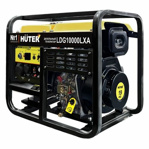 Дизельный генератор Huter LDG 10000LXA, 220/12 В, 8.5кВт [64/2/9]