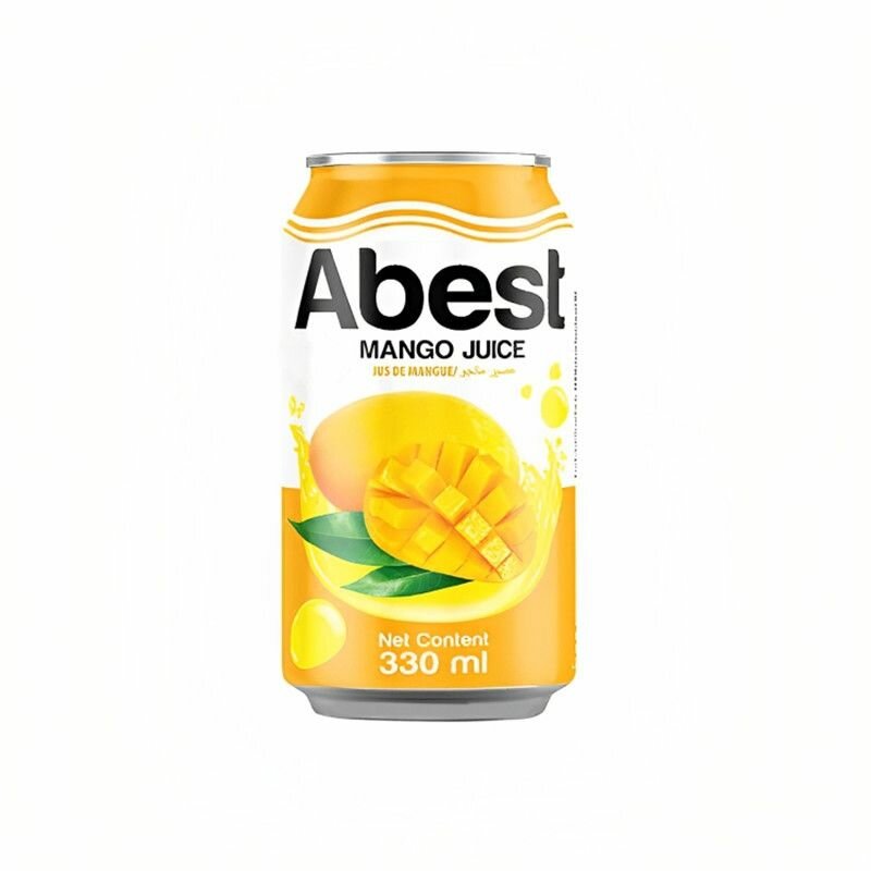 Продукты питания Соки, воды и напитки Соки и нектары ABEST Напиток с добавлением сока Abest Манго, Абест, Вьетнам, 330 мл х 24 банки
