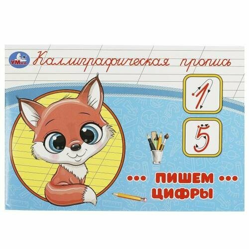 КаллиграфическаяПропись Пишем цифры, (Умка, 2024), Обл, c.16
