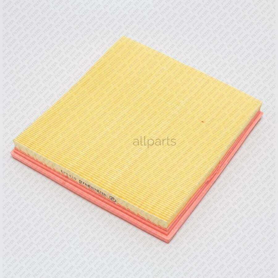 GREEN FILTER LF0120 Фильтр воздушный BMW 5 F10, F11 10=>, F07 GRAND TURISMO, XDRIVE 09=>, 6 F12, F13 10=>, 7 F01, F02, F