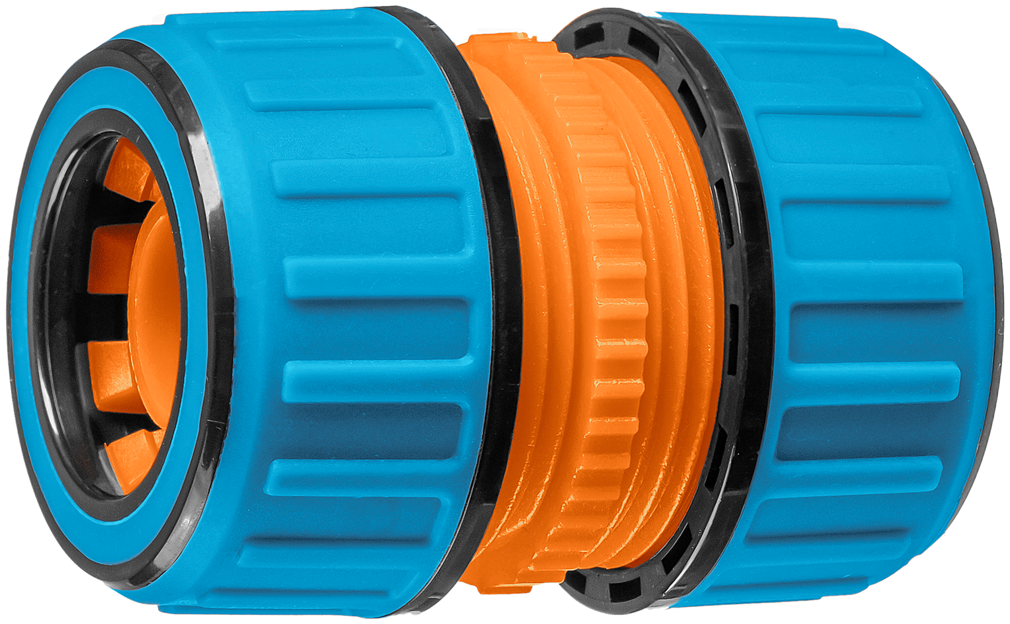 Grinda PROLine Tm-12, 1/2", муфта ремонтная, для шланга, из ударопрочного пластика с TPR 8-426442_z0 .