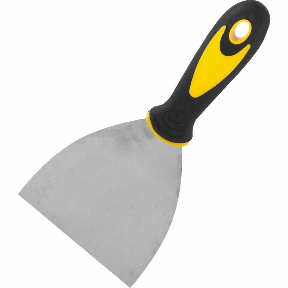 Шпатель малярный 100 мм, нержавеющая сталь, двухкомпонентная ручка