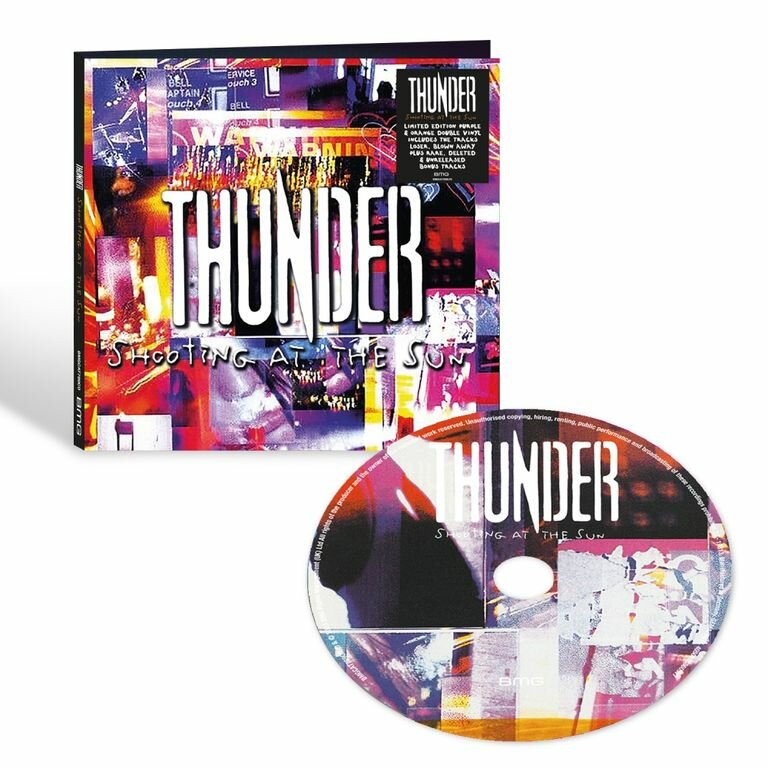 Фирменное издание Thunder - SHOOTING AT THE SUN CD