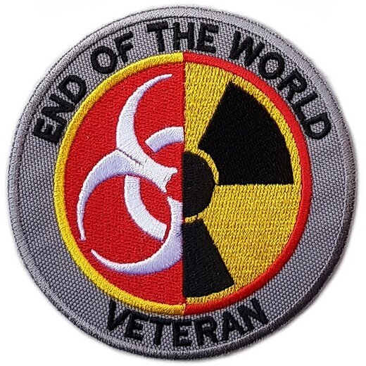 Шеврон ветеран апокалипсиса