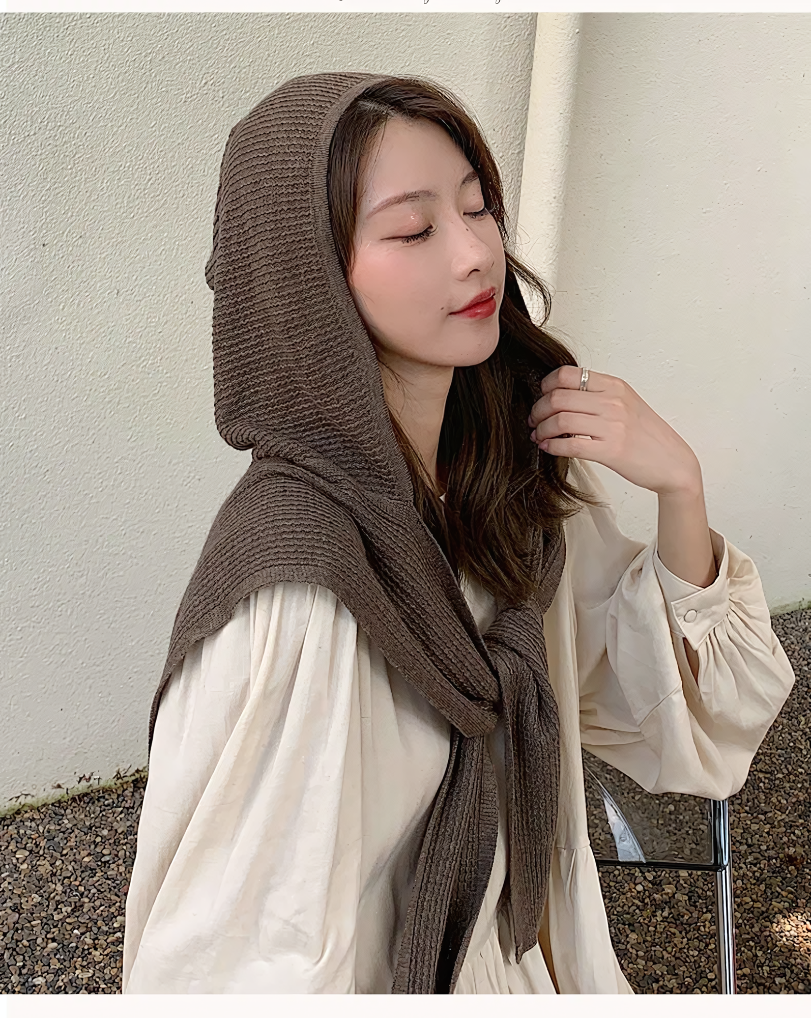 Шарф-капюшон для женщин