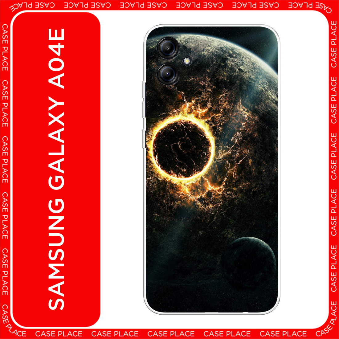 Чехол на Samsung Galaxy A04e / Самсунг Галакси А04е с принтом Космос 16