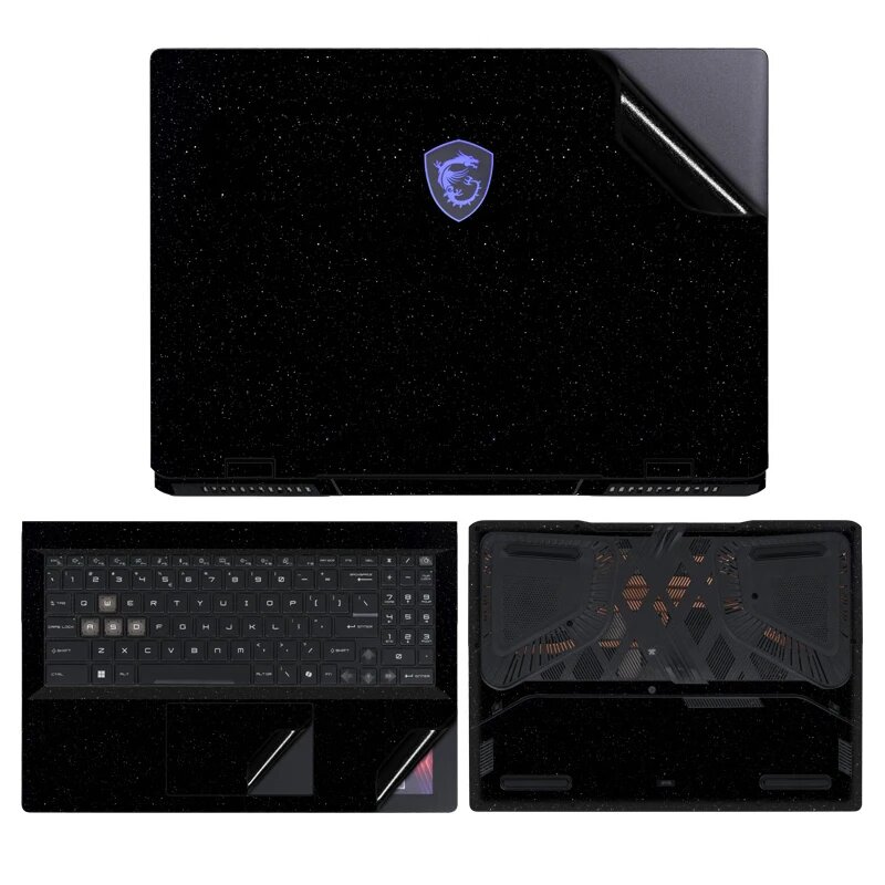 Кожаный чехол для ноутбука MSI Crosshair 16 HX AI Crosshair 16/17 HX D14VF Sword 16 HX PRE-CUT Защитная пленка для ноутбука