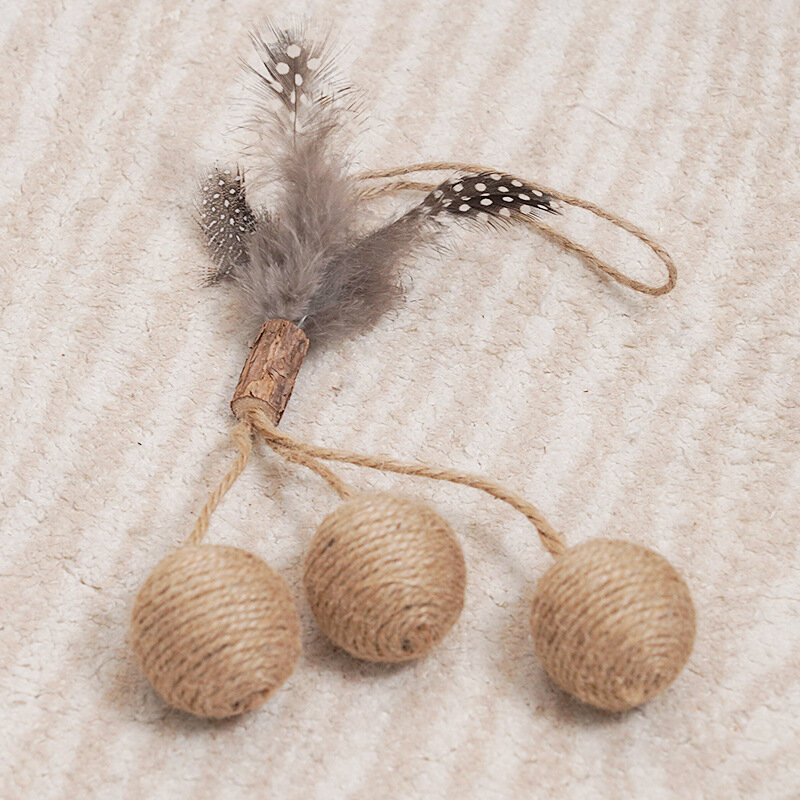 Жевательная палочка с кошачьей мятой для самостоятельных игр и снятия скуки, прочный мячик с кошачьей мятой, палочка-дразнилка для кошек, жевательная игрушка для котят, товары для животных.