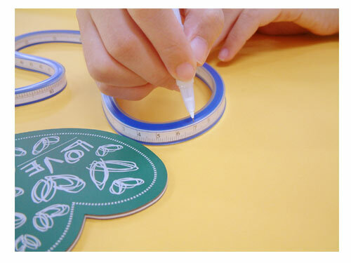 Линейка гибкая пластиковая 60 см.