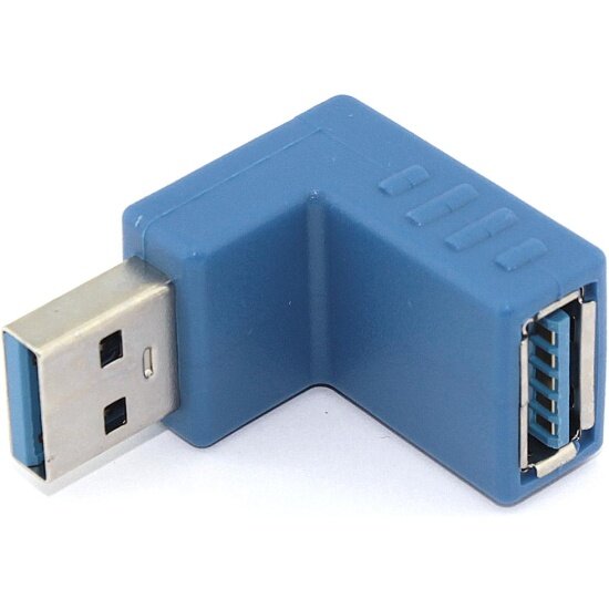 Угловой удлинитель VB Parts USB Type A с поворотом наверх