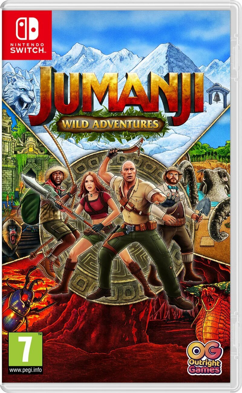 Jumanji: Wild Adventures (английская версия) (Nintendo Switch)