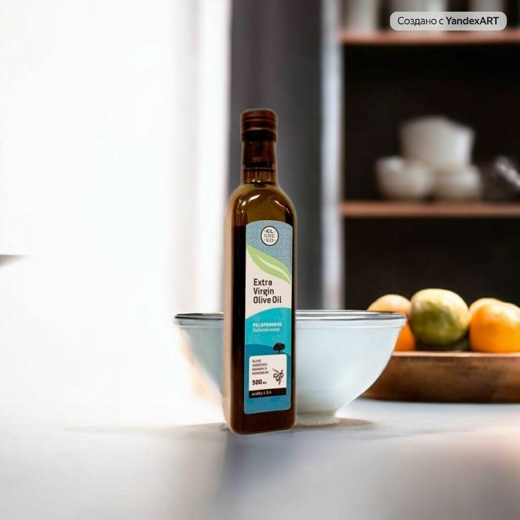 Оливковое масло Peloponnese El Greko Extra Virgin 0.5л Греция