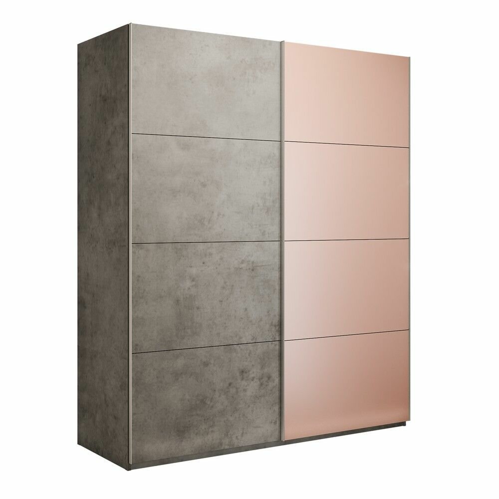 Шкаф-купе Эста 1,6, 2,2м ЛДСП/стекло пудра