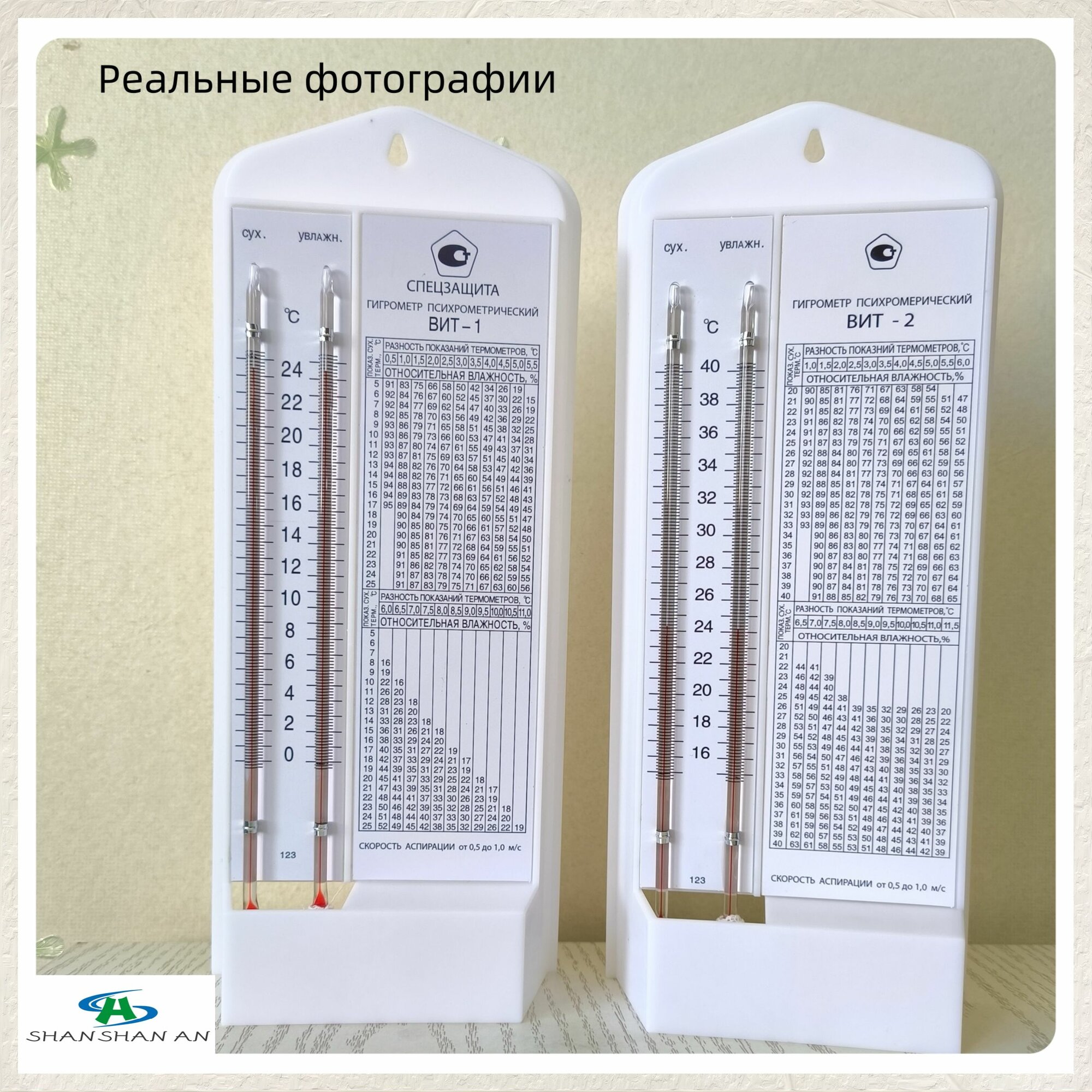 Гигрометр психрометрический, ВИТ-2, гигрометр с поверкой