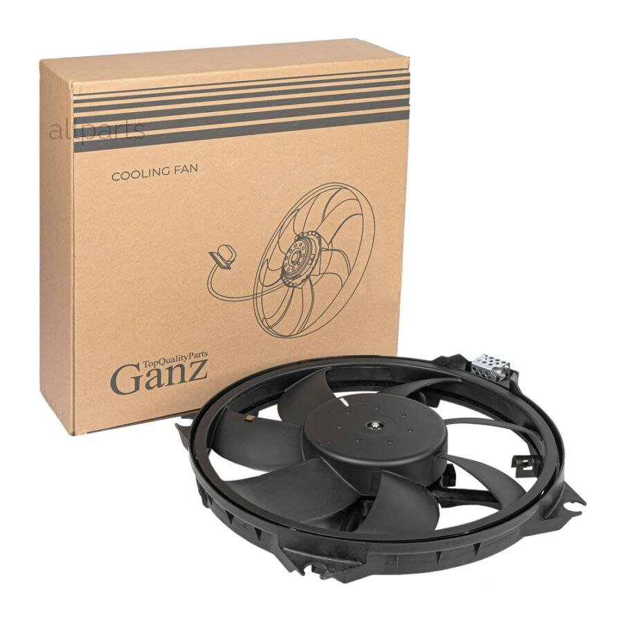 GANZ GIC06526 Вентилятор радиатора в сборе для RENAULT Fluence 10-, Megane III 08-, Scenic III 09- GANZ GIC06526