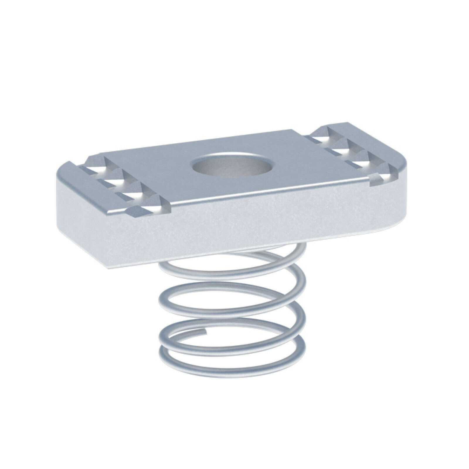 STRUT-гайка (канальная) М10 с короткой пружиной - 50 штук