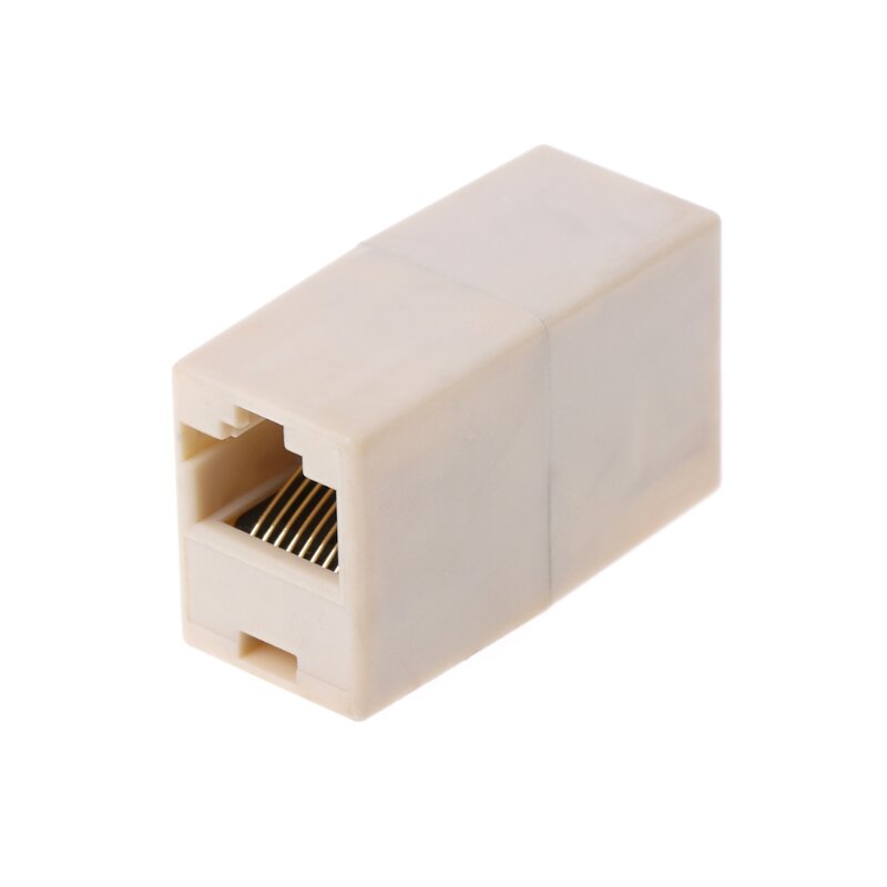 Высококачественный Ethernet Прямой для головы LAN Кабель Соединитель RJ45 Удлинитель Адаптер