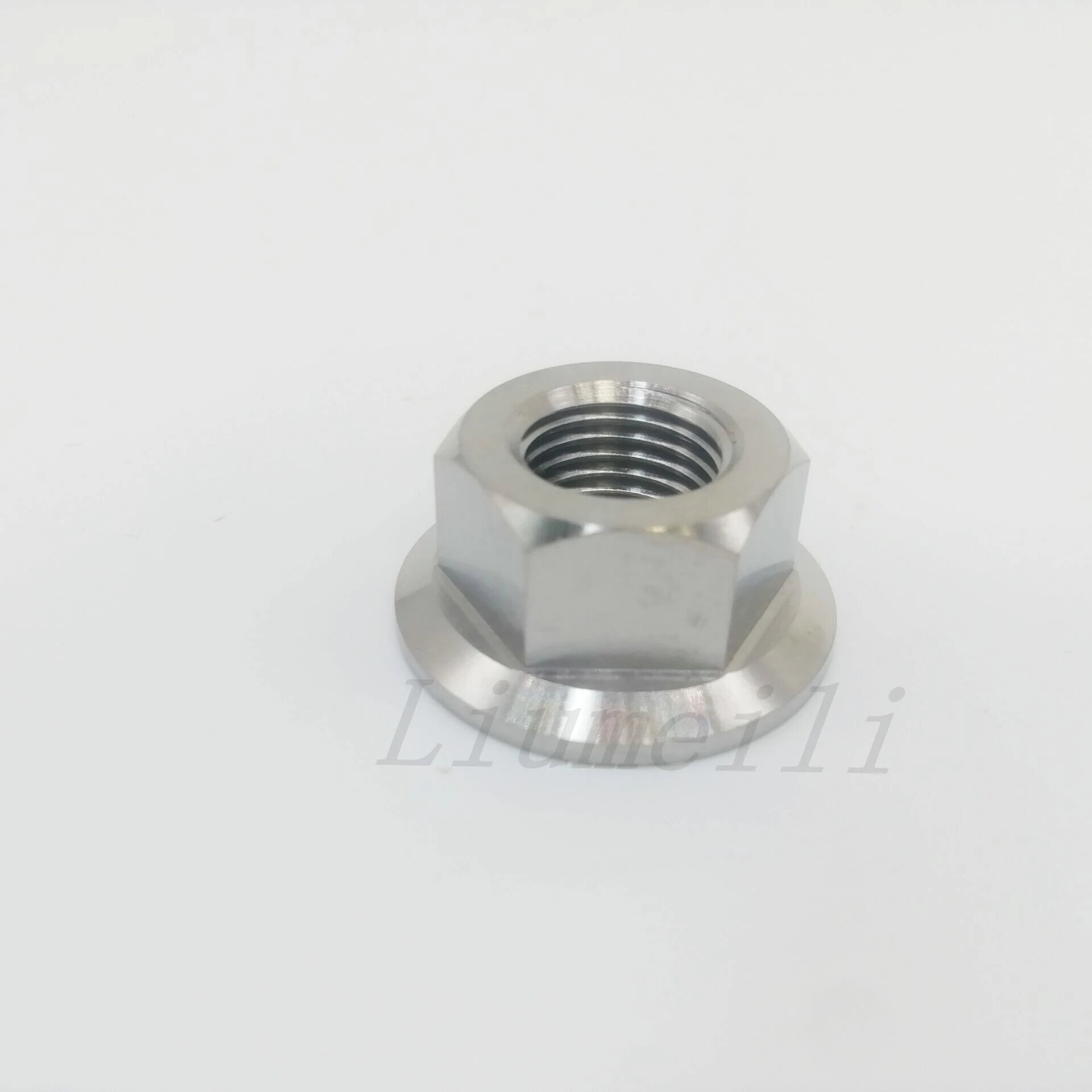 Лиумеили титановые винты М5 М6 М8 М10 М12 М14 с фланцевой гайкой Ti color, M6x1.0mm Pitch