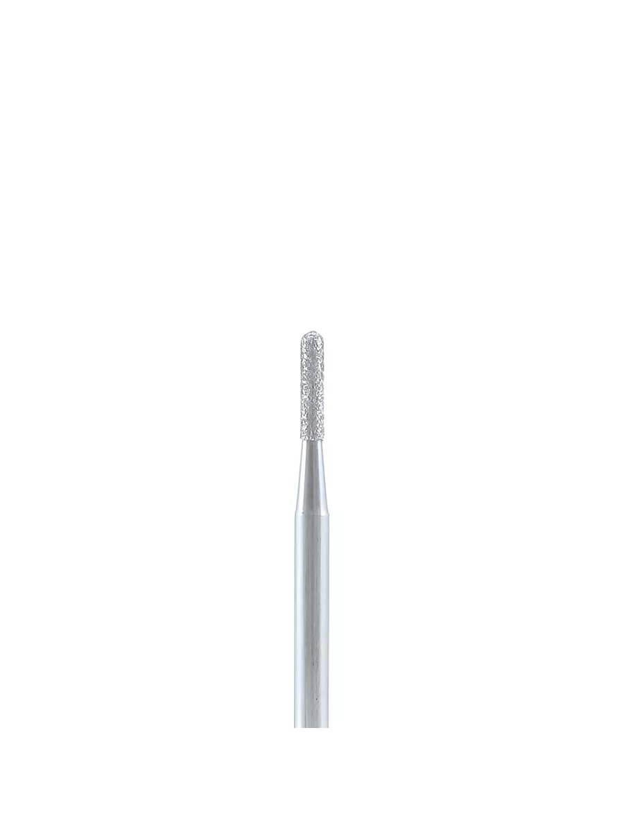 Planet Nails Фреза алмазная цилиндр с закруглением 1,6мм (838L.016)