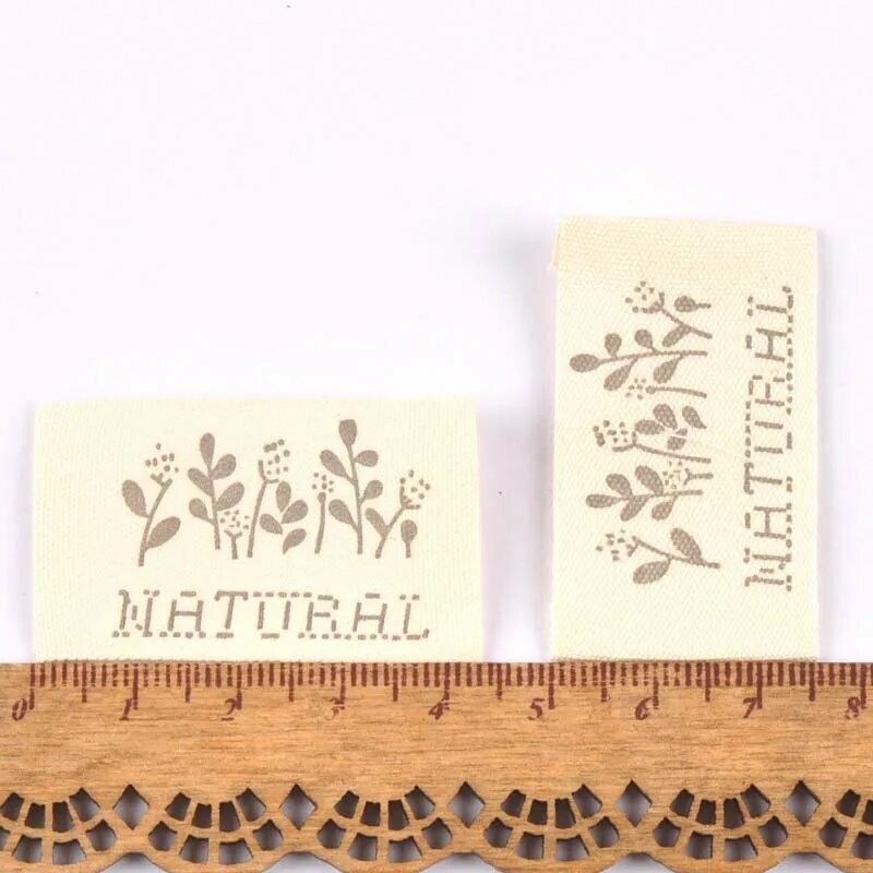 Хлопковые этикетки для одежды CP2182 2