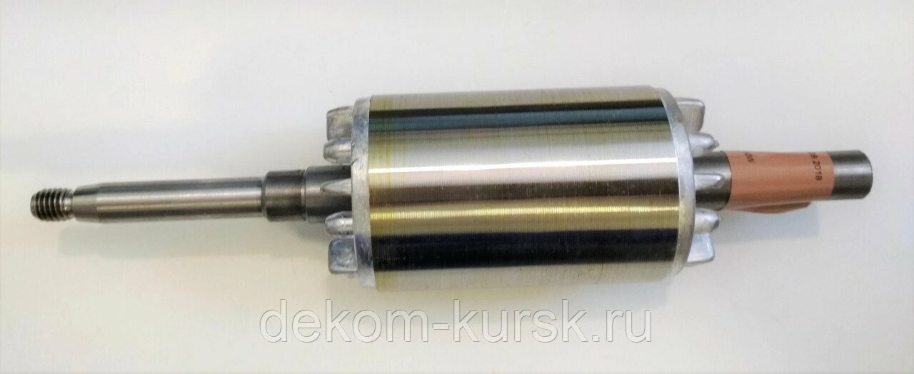 Ротор Джилекс насоса Джамбо 70/50 с 2015г, STERWINS BP50L-4 якорь L=240мм Dобмотки=57мм Dвала=15мм Dвала=12мм