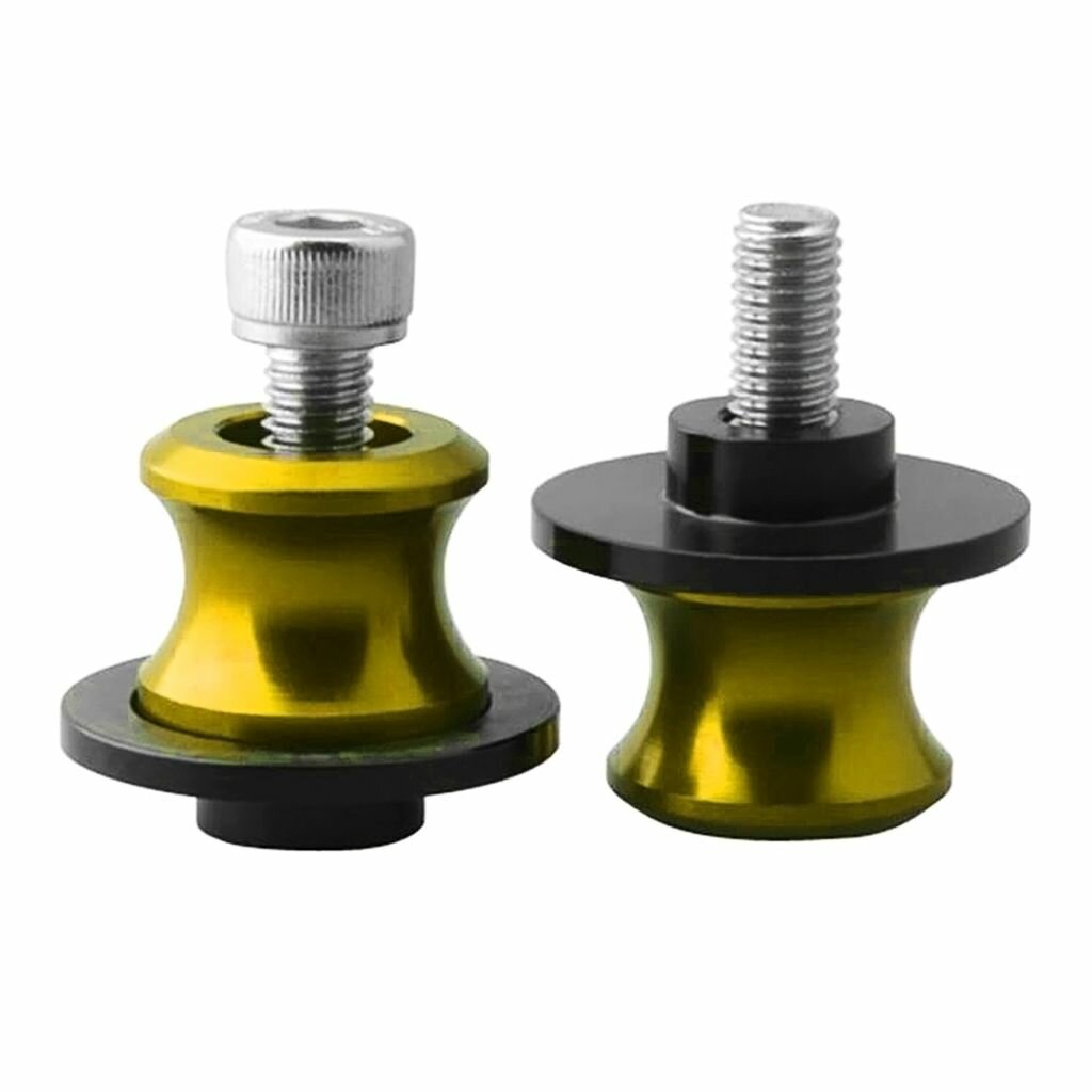 Универсальные винты подставки для маятникового рычага мотоцикла, ползунки, винт поворотного рычага с ЧПУ золотой