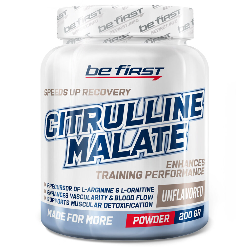 Citrulline Malate Powder (Цитруллин малат) 200 г (Be First)