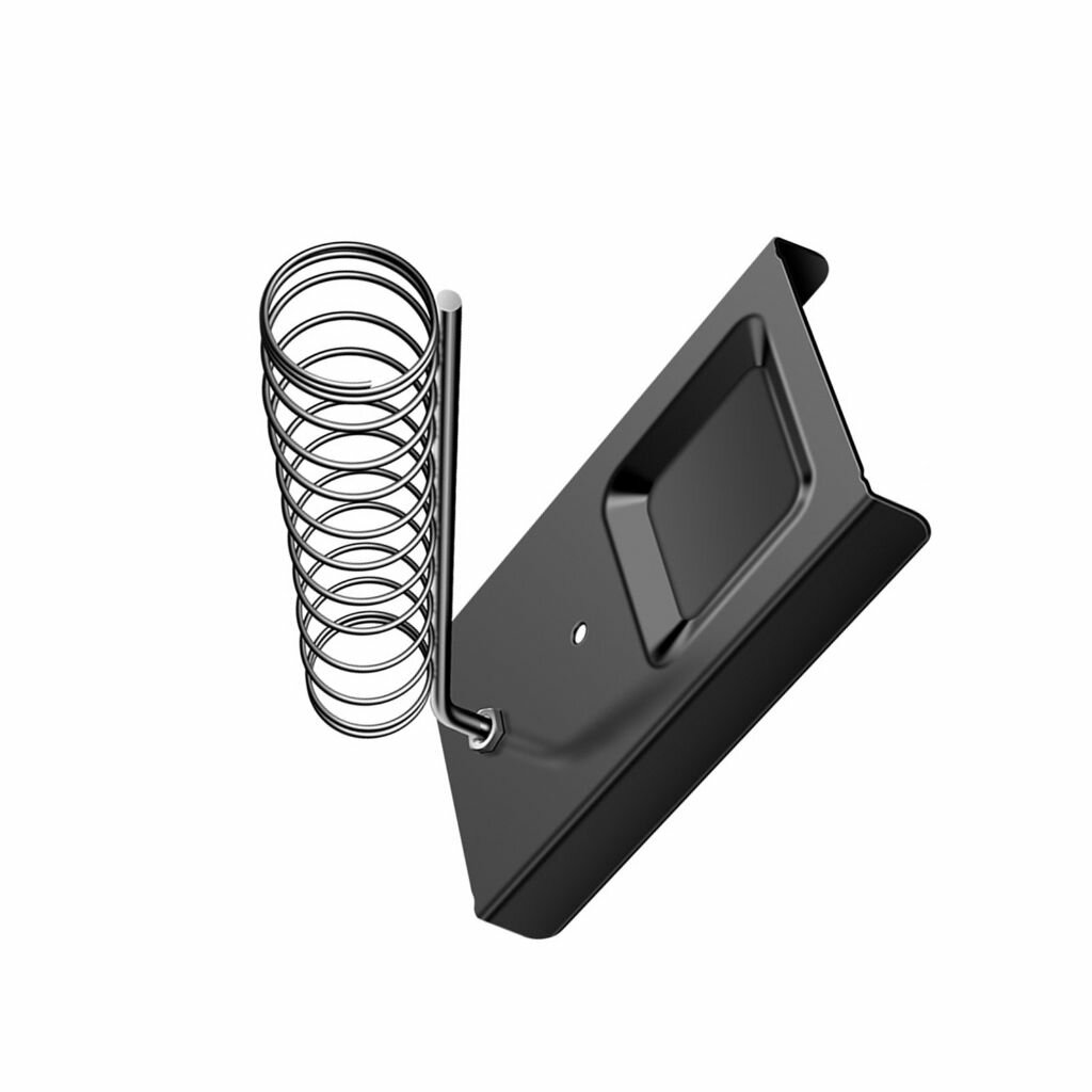 Цельнометаллический держатель для паяльника-квадратный