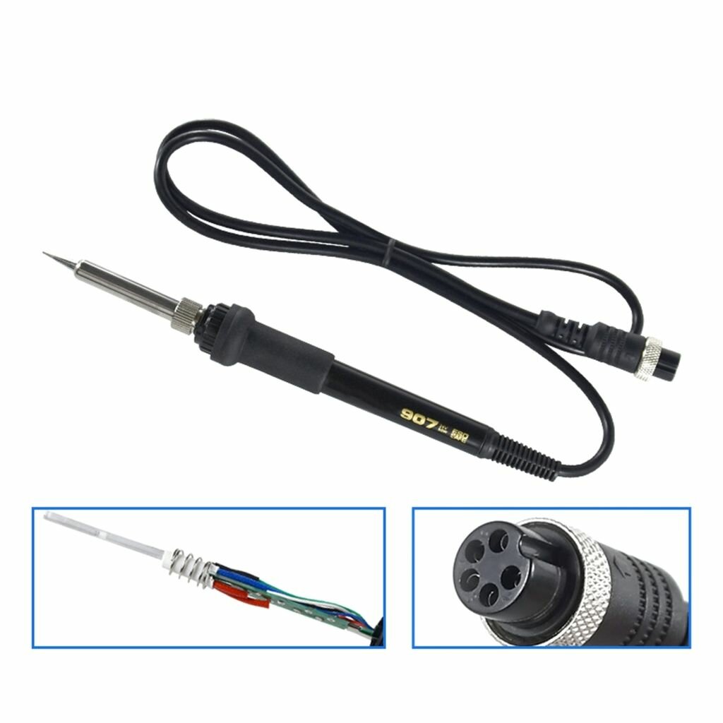 Запасная ручка для горячего воздуха и паяльника HAKHAKIO HAKD 936 60W