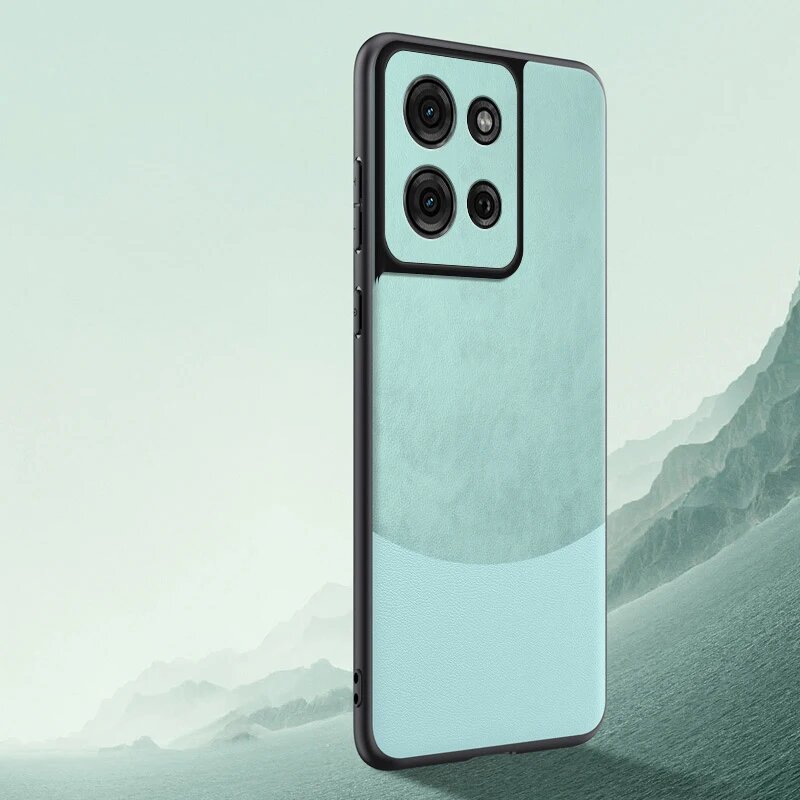 Для Motorola Moto G75 Чехол для чехла Coque Funda противоударный кожаный чехол для Moto G75 Capa Bumper Fundas