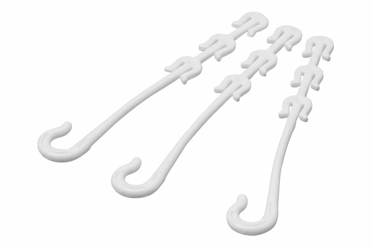 MasterProf Кистедержатель J-hook для кистей, пластик, 30 шт, в наборе ДС.070779.30